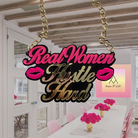 Jewelry | 3 Real Women Hustle Hard Necklace | Poshmark
